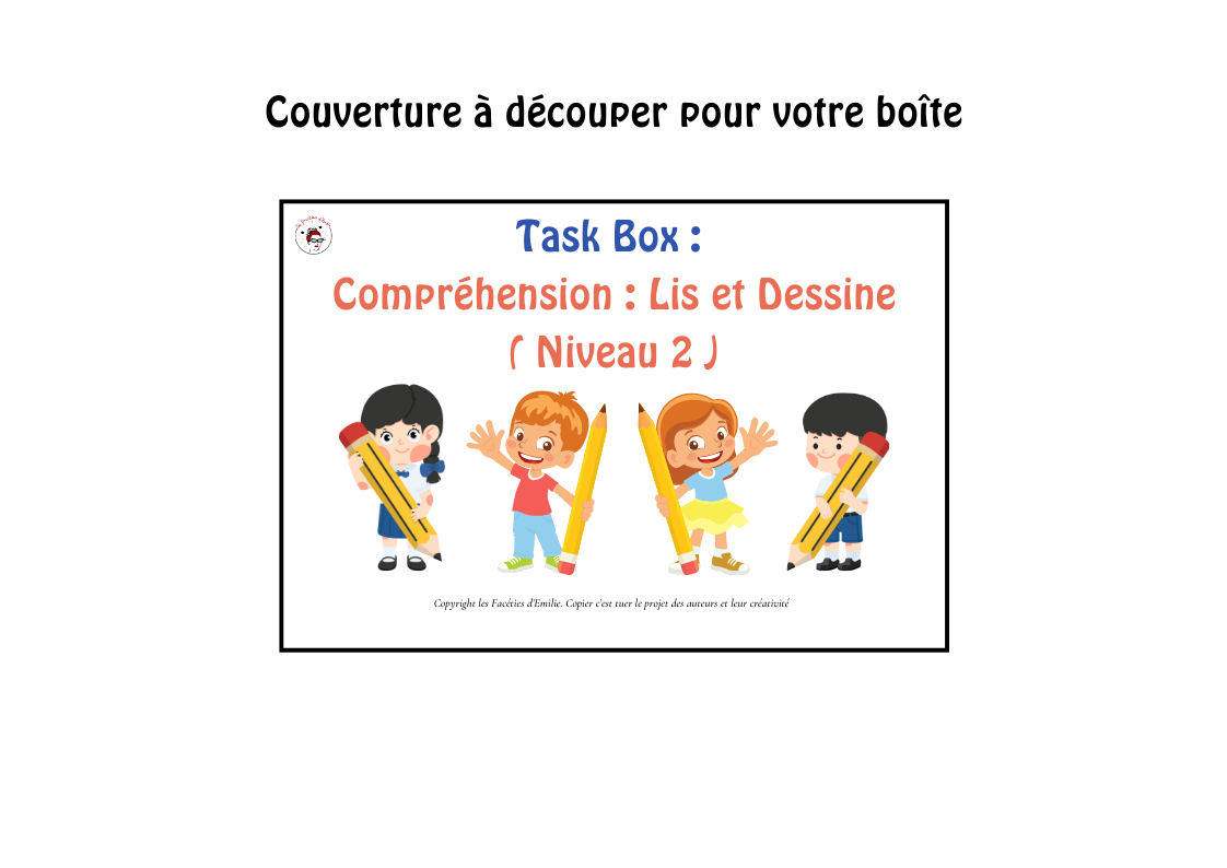 Compréhension : Lis (ou écoute) et dessine – Mon Marché Ortho