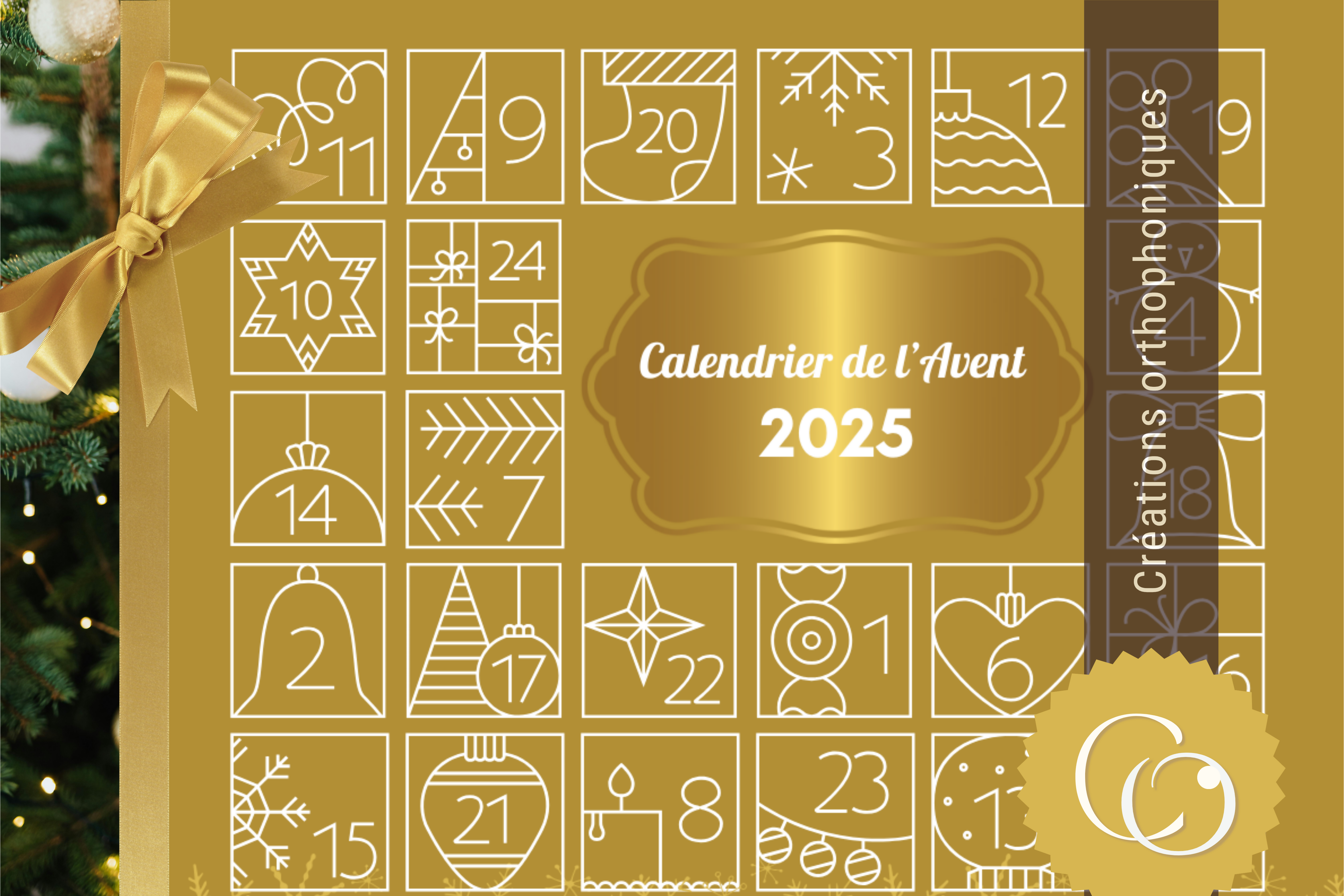 Calendrier de l'Avent 2025 – Mon Marché Ortho